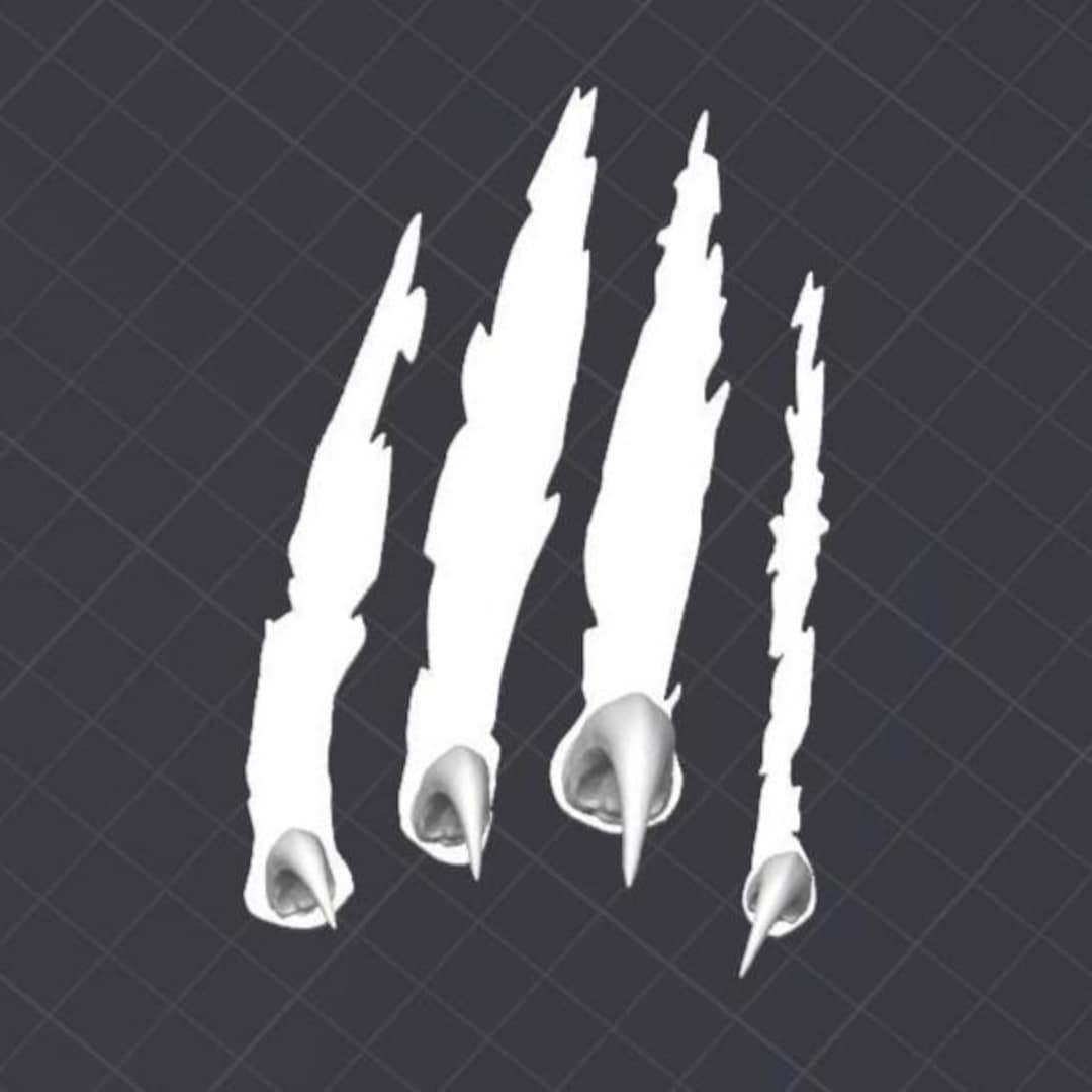 Claws Scratch Talons STL 3D Printer File - Etsy