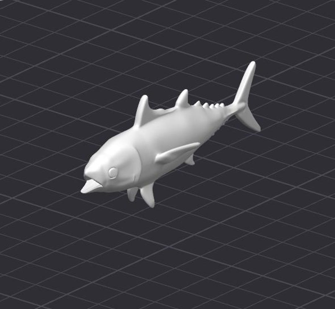 Bonito Fish Tuna STL 3D Printer File - Etsy
