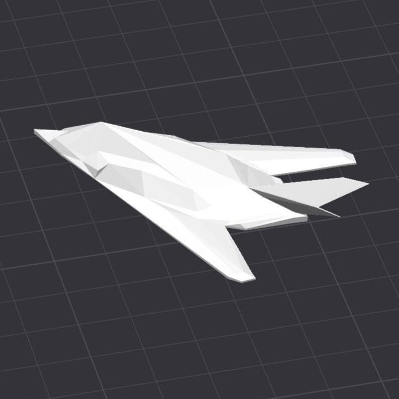 F117 Nighthawk Stealth Fighter Jet Airplane 117 STL 3D Printer File - Etsy