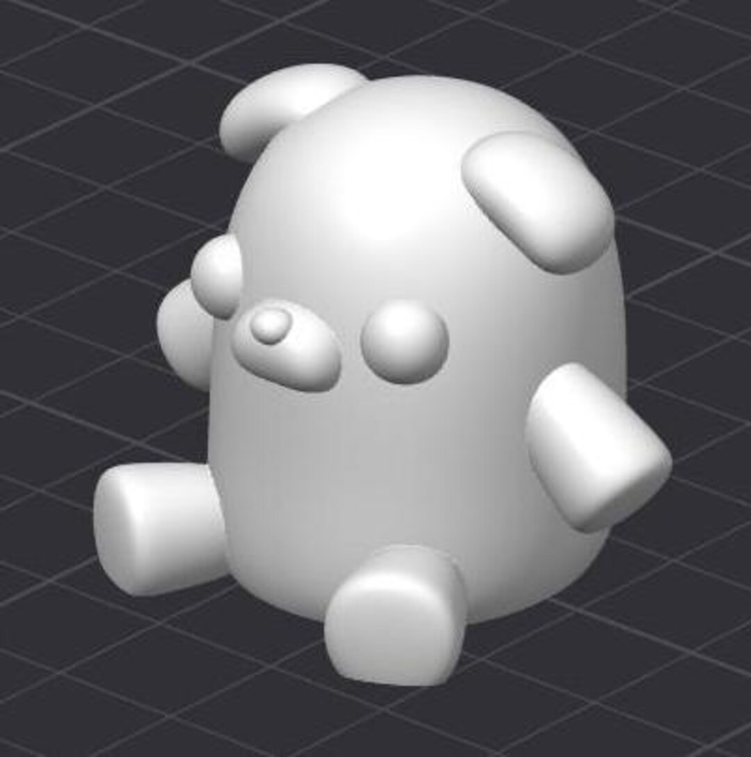 Pug Toy Plush Dog STL 3D Printer File - Etsy