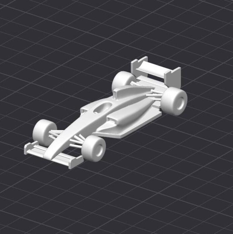 F1 Race Car STL 3D Printer File Formula 1 - Etsy