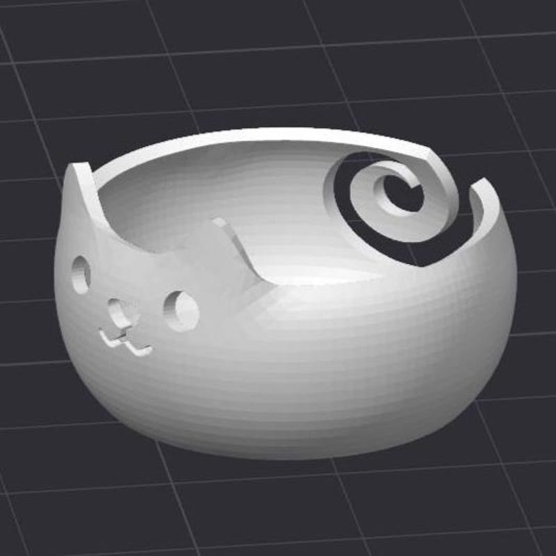 Yarn Bowl 3d Print Files - Etsy