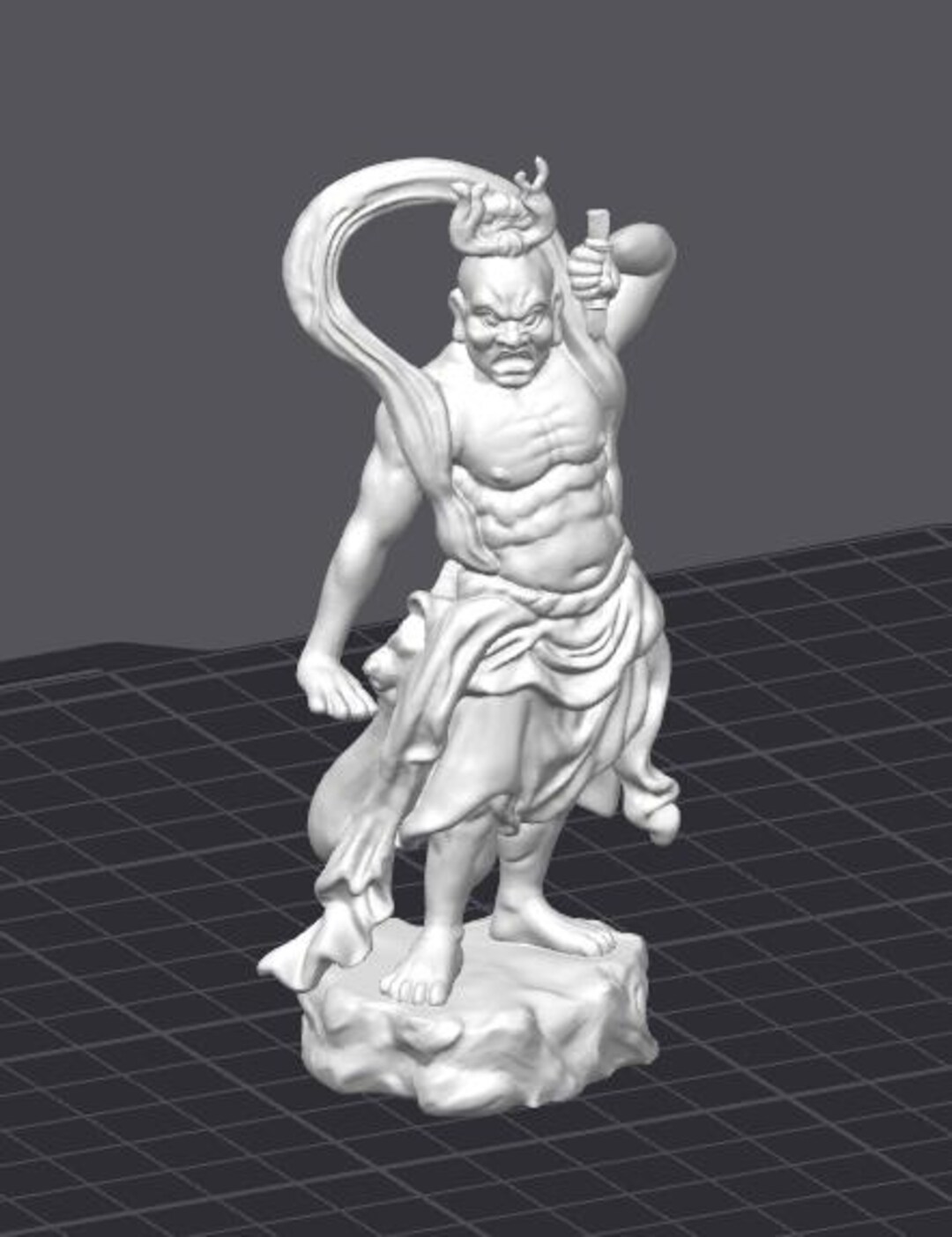 Deva King Buddhist Guardian STL 3D Printer File - Etsy