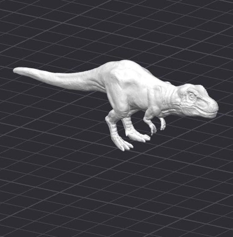 Tyrannosaurus Rex Dinosaur STL 3D Printer File T Rex Animal - Etsy