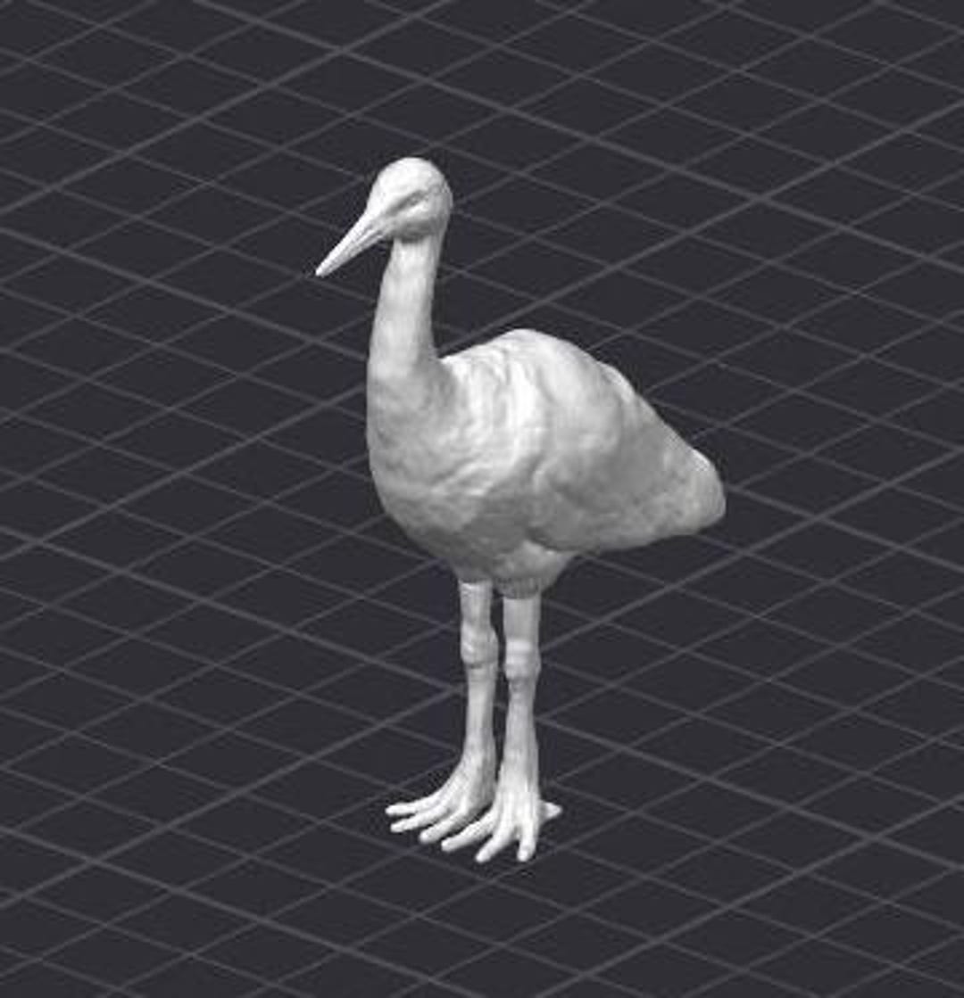 Crane Bird STL 3D Printer File - Etsy