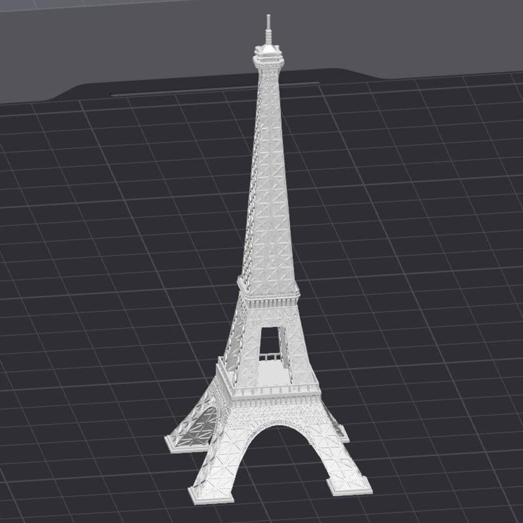 Eiffel Tower Paris France STL 3D Printer File - Etsy