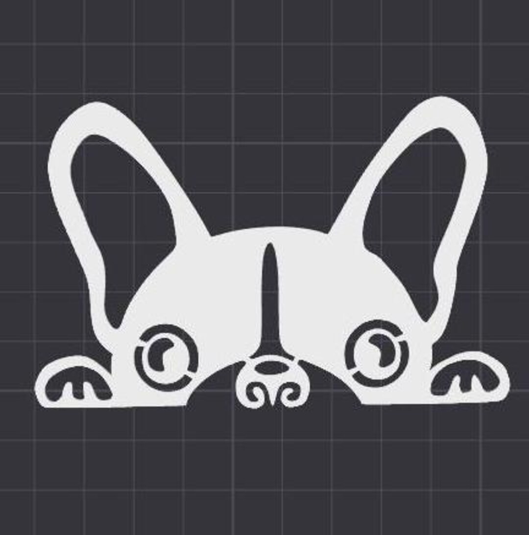 French Bulldog Wall Art STL 3D Printer File Frenchie Dog Pet - Etsy