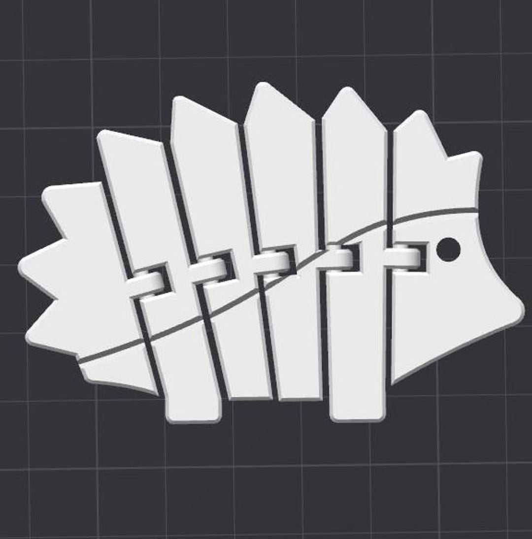 Hedgehog Toy Articulated STL 3D Printer File - Etsy