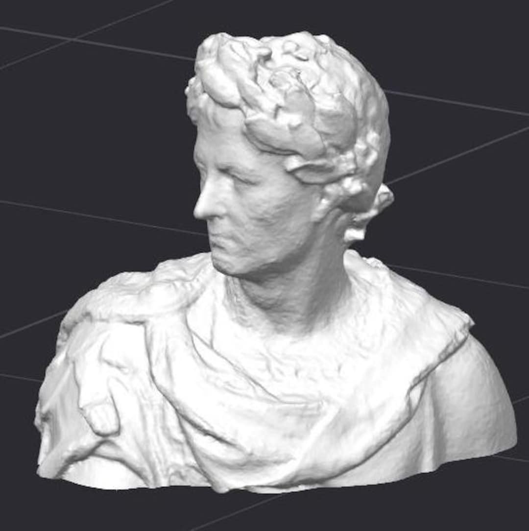 Julius Caesar Bust STL 3D Printer File - Etsy