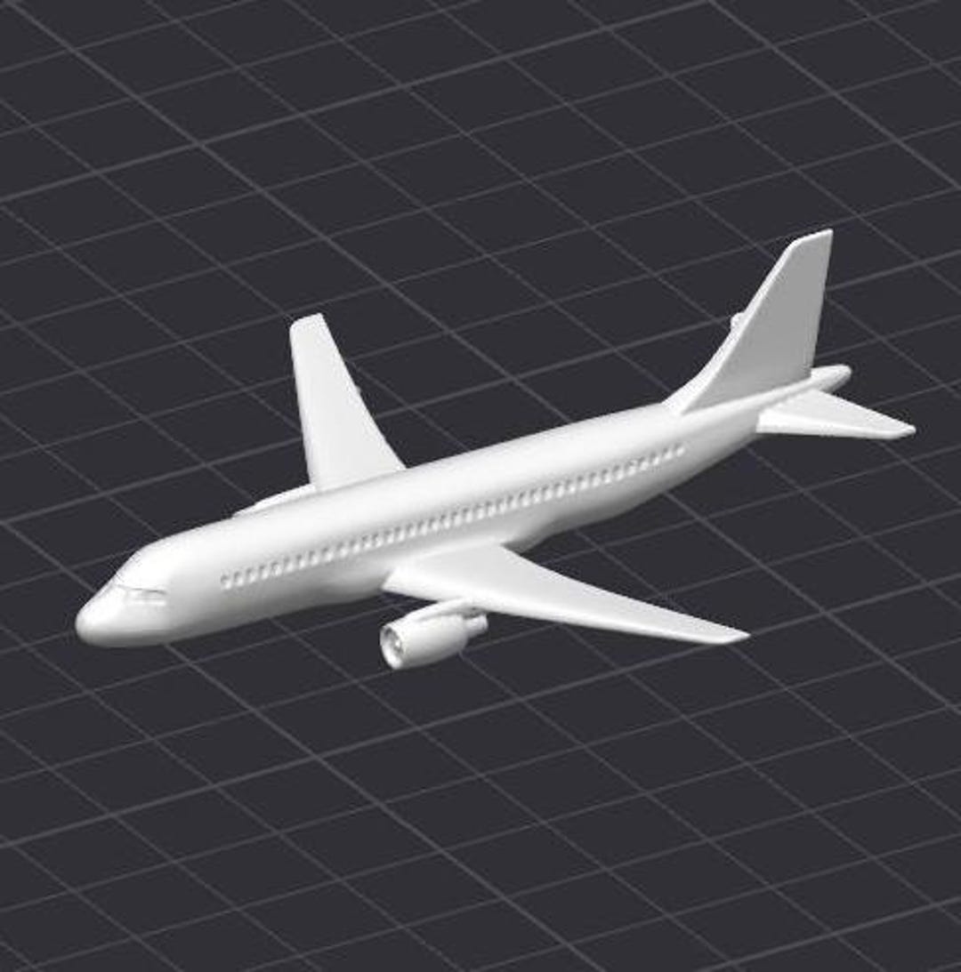 Airplane STL 3D Printer File Plane Aviation - Etsy
