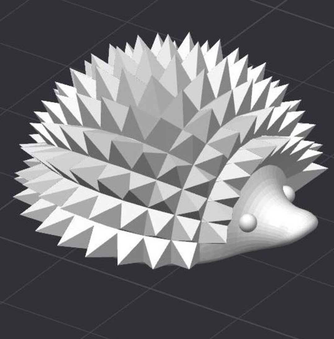 Hedgehog STL 3D Printer File - Etsy