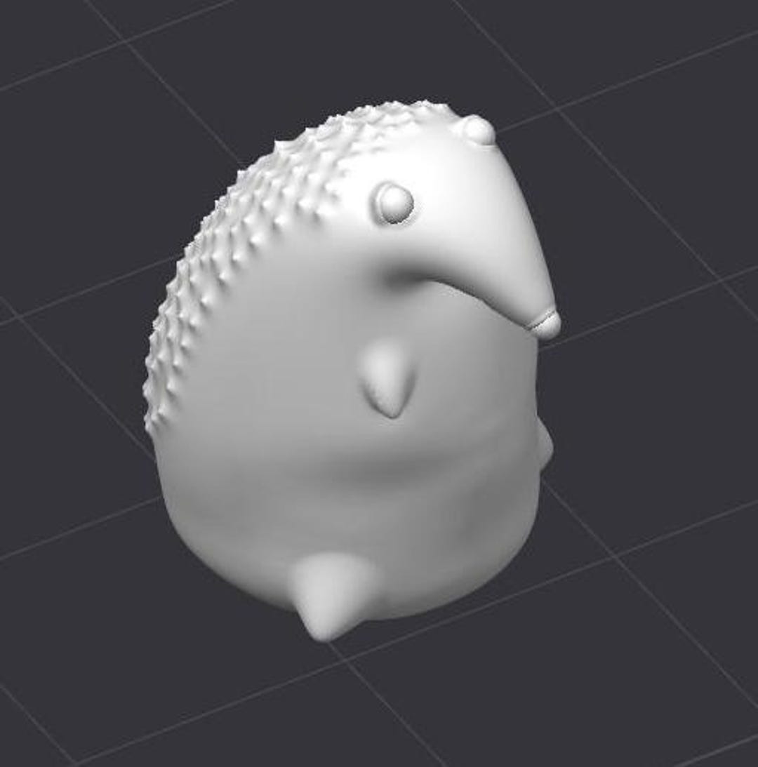 Hedgehog Cartoon STL 3D Printer File - Etsy