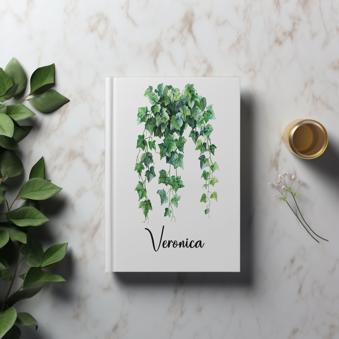 Custom Ivy Birth Journal, September October Birthday, Plant Lover Gift ...