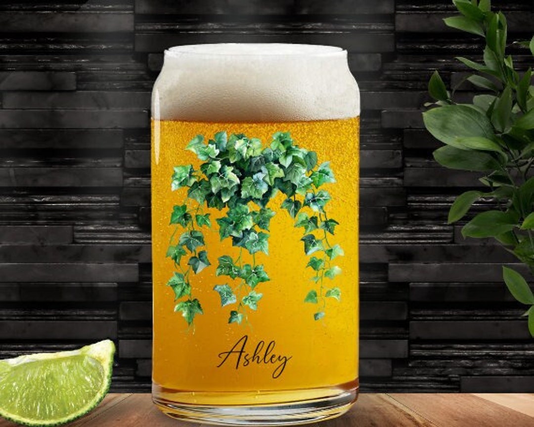 Custom Birth Tree Glass, Ivy Libbey Glass, Tree Lover Gift, Plant Mom ...