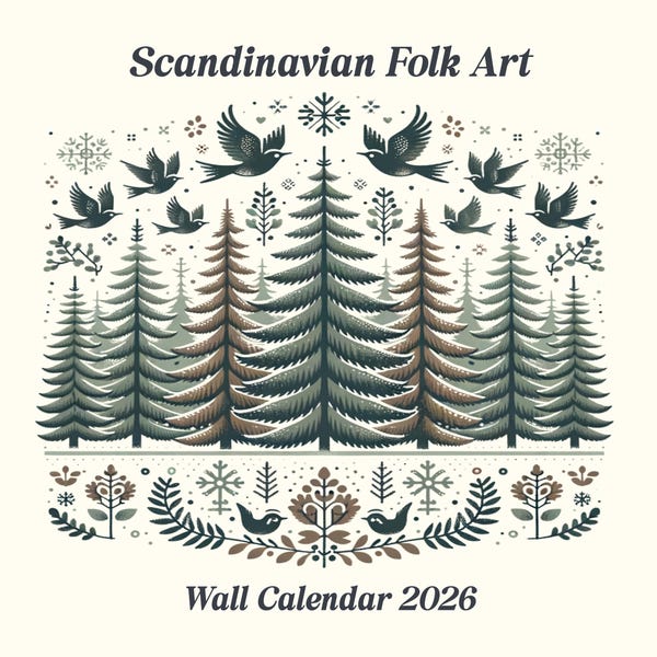 Nordic Calendar - Etsy