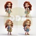 4 Girly Cute High-quality Cartoon Characters High Quality Cartoons ...