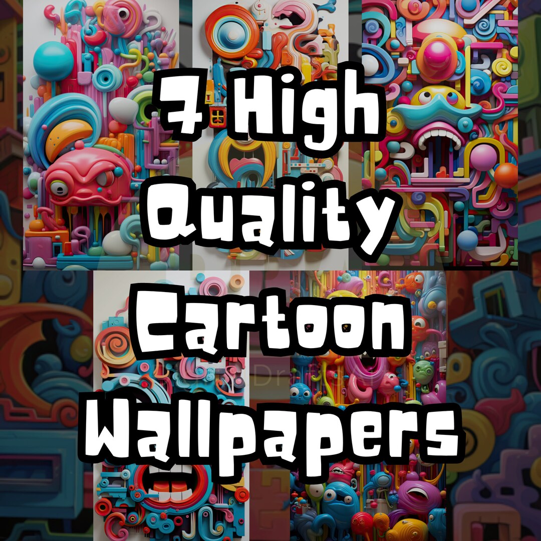 7 High-quality Cartoon Wall Art | High Quality Cartoons | Cartoon Wall ...