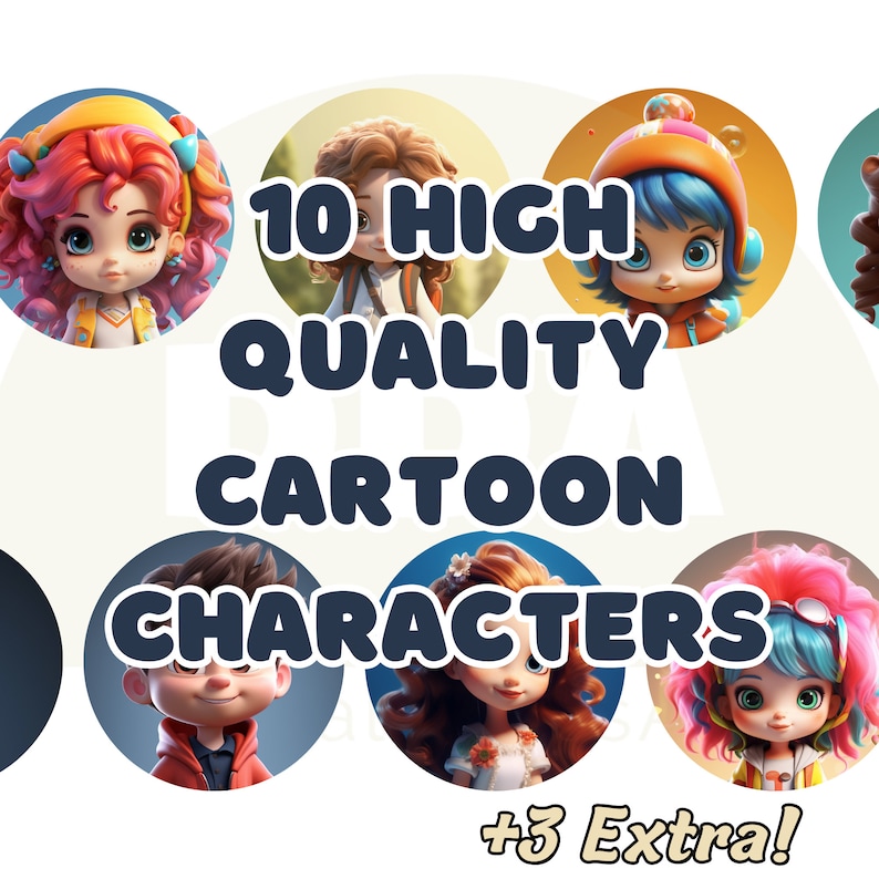 10 Cute High-quality Cartoon Characters | High Quality Cartoons ...