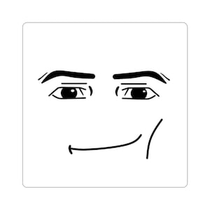 Roblox Face Decal - Etsy