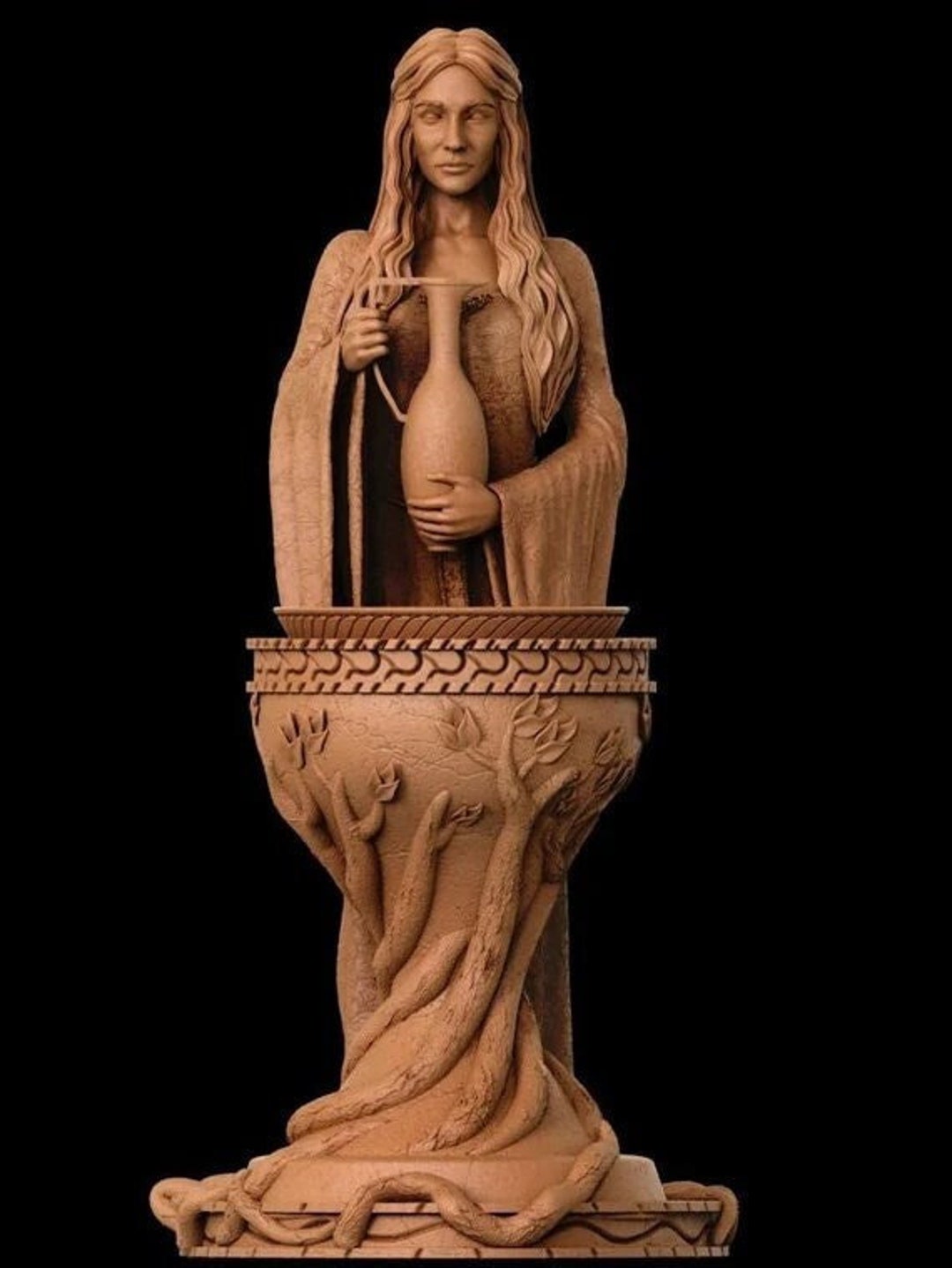 LOTR Galadriel the Lord of the Rings Middle Earth Hero Legends 3D STL ...