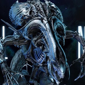 Alien Queen Alien Diorama 3D STL File Ellen Ripley Newt 3D Printer ...