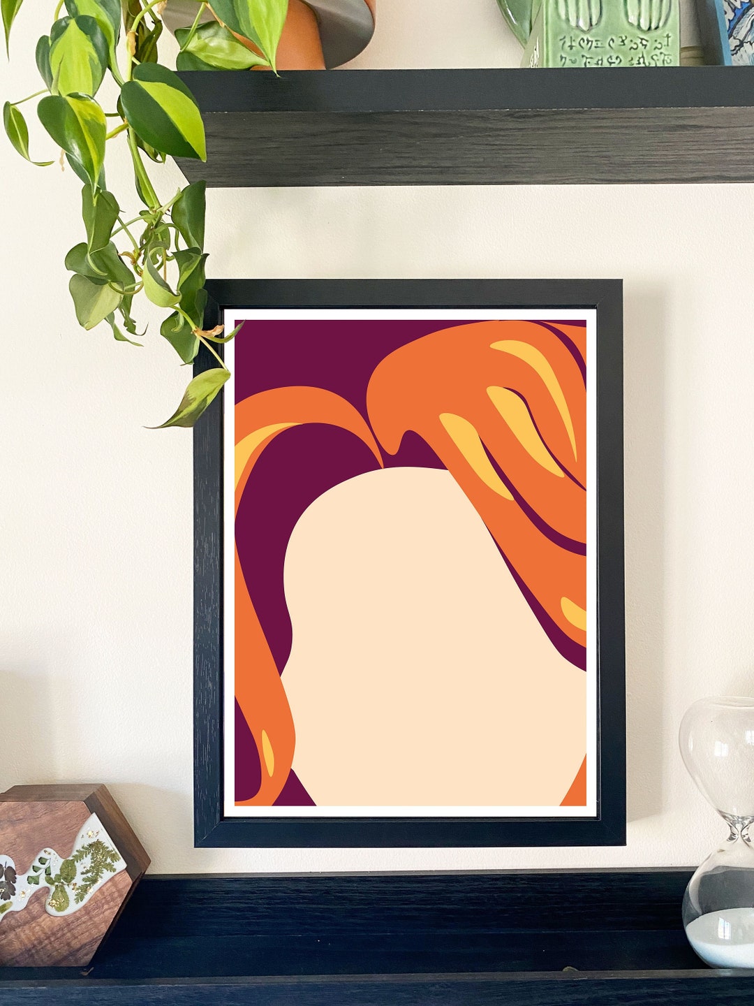 Leah - Stardew Valley Inspired Graphic Minimalist Art - Etsy