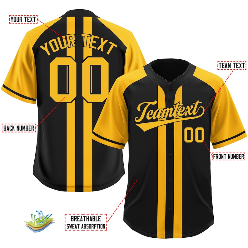 Create Custom Baseball Uniforms With Logos, Player Names, and Numbers ...