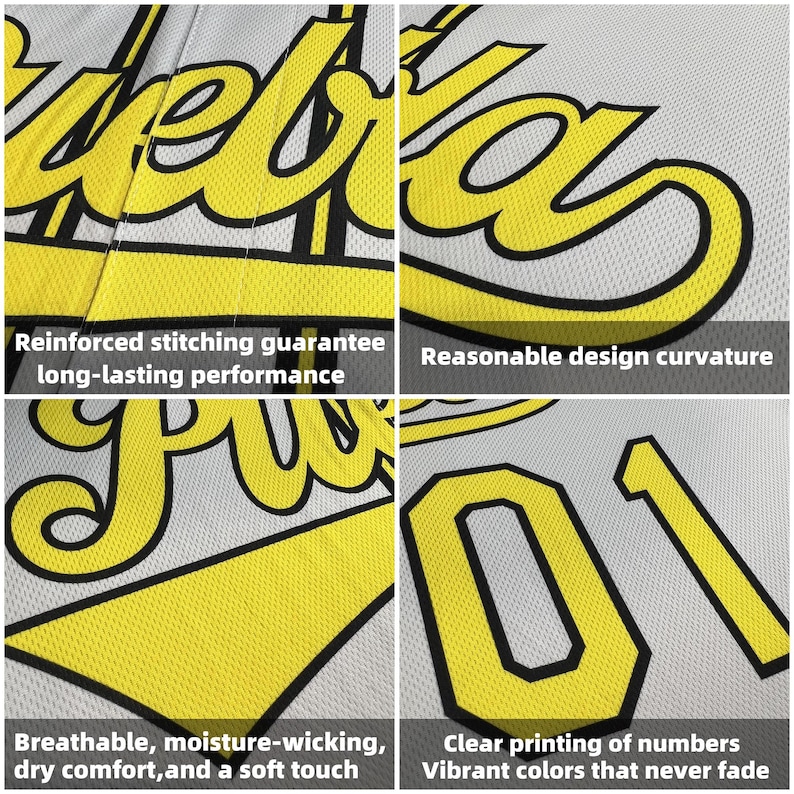 Personalized Baseball Jersey: Custom Team Uniform, Embroidered or ...