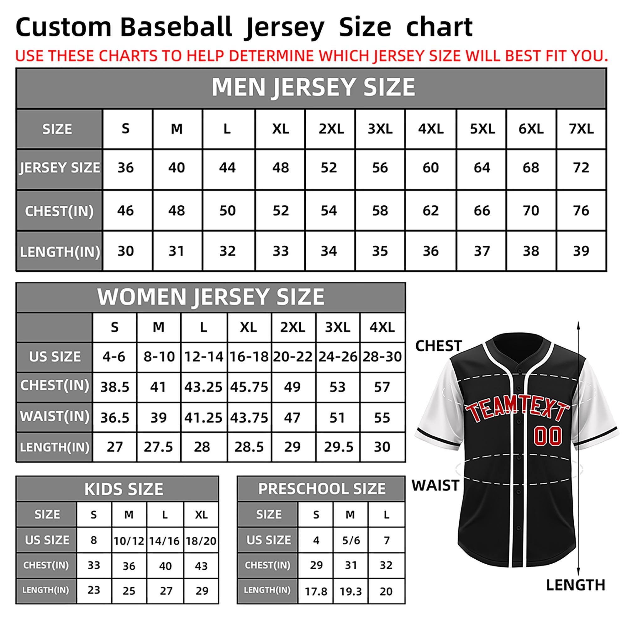 Custom Embroidered Baseball Jersey With Arched Team Name, Personalized ...