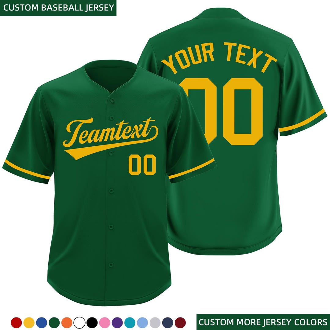 Custom Baseball Team Jerseys Personalized Wedding Party Uniforms Add ...