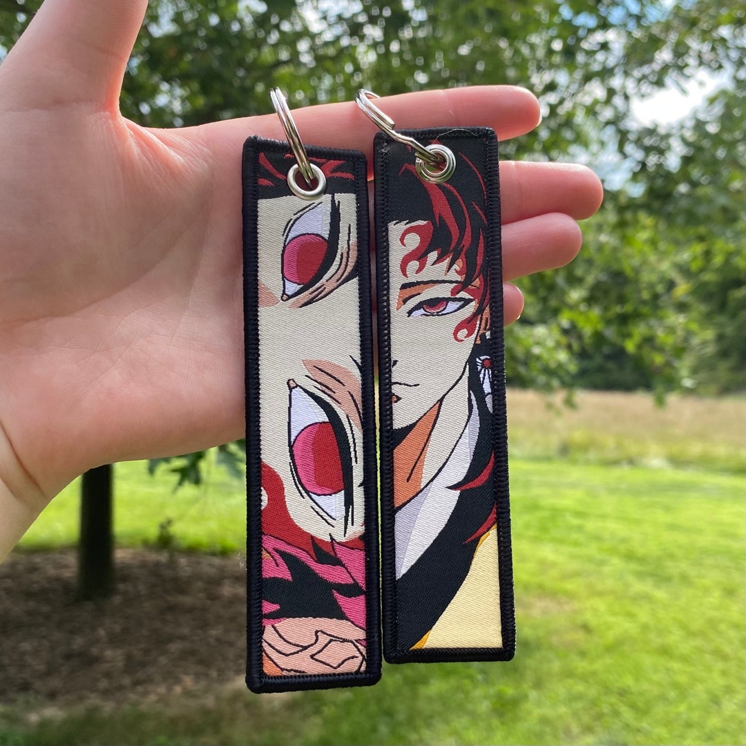 Buy Yoriichi Embroidered Keychain Online in India - Etsy