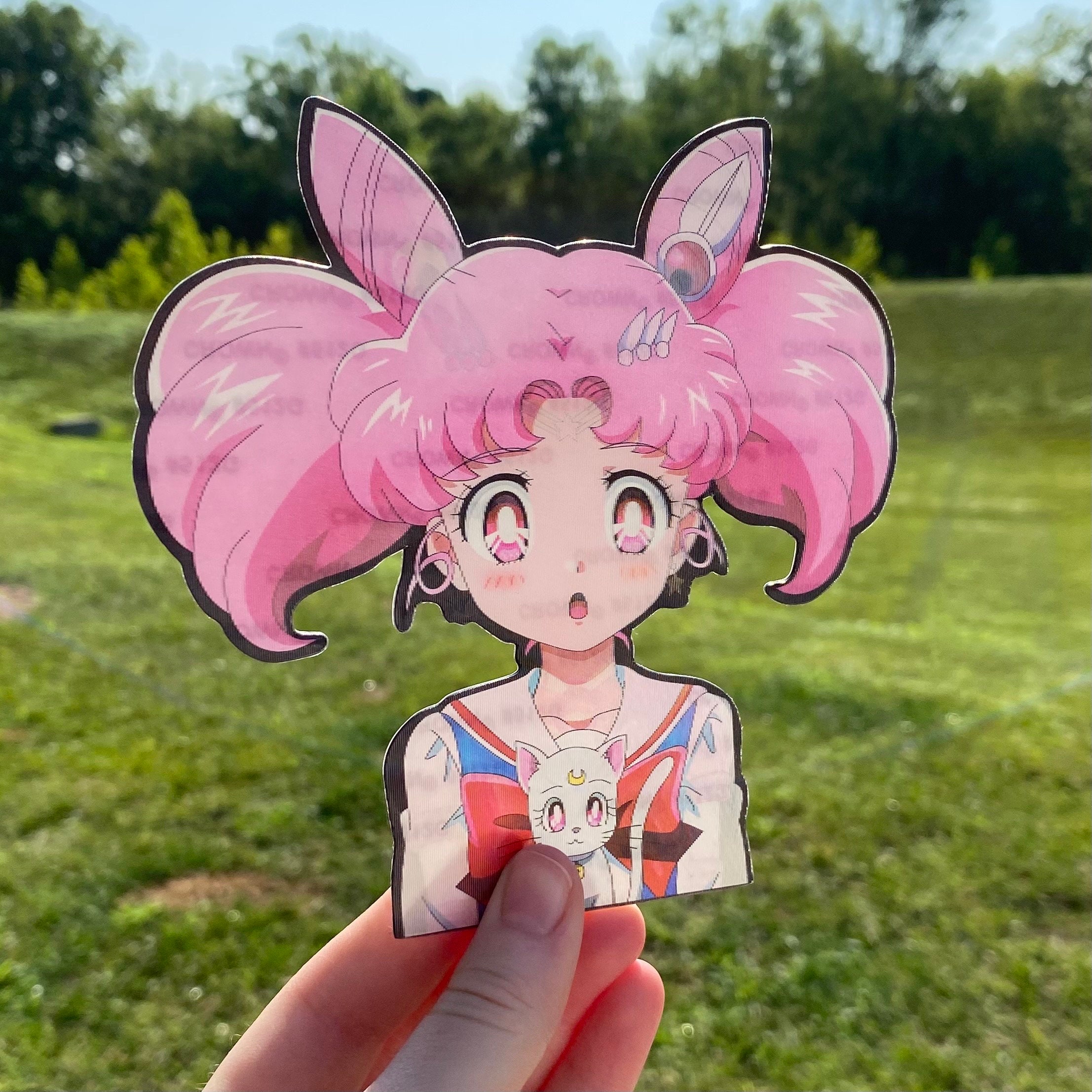 Anime Sticker Cute, Kawaii, Waterproof, Durable, Perfect for Laptops ...