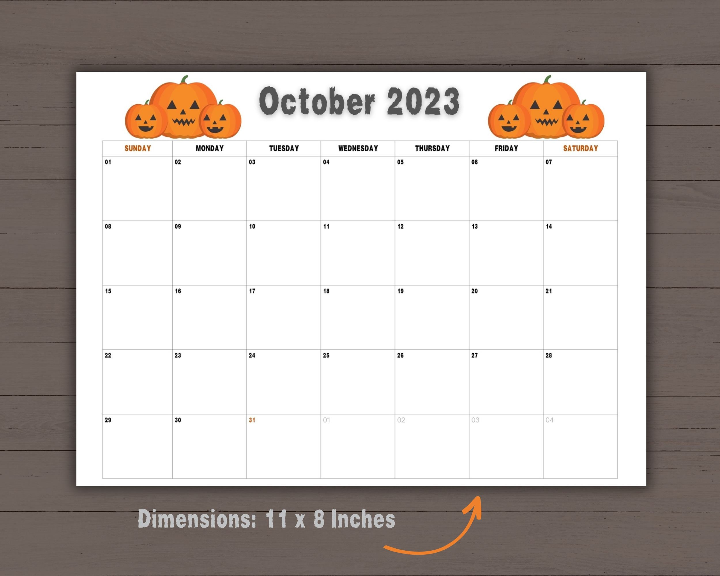 Digital 2023 Monthly Planner Printable Calendars for Kids - Etsy