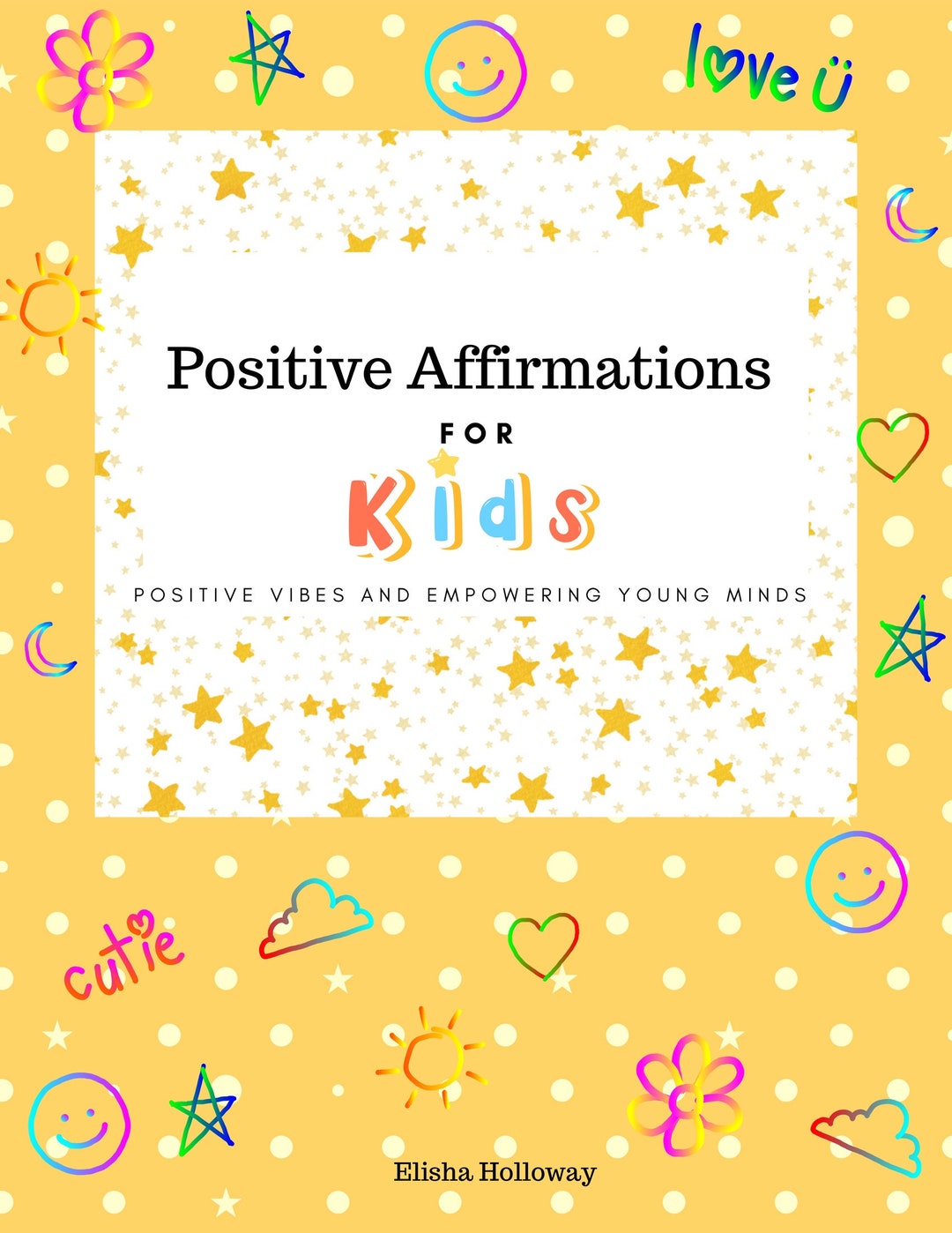 Positive Affirmations Workbook for Kids PDF Annotation Compatible iPad ...