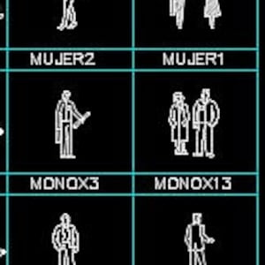 AUTOCAD DWG 2D BLOCKS: Humans, Bathroom Elements, Cars, Kitchen ...