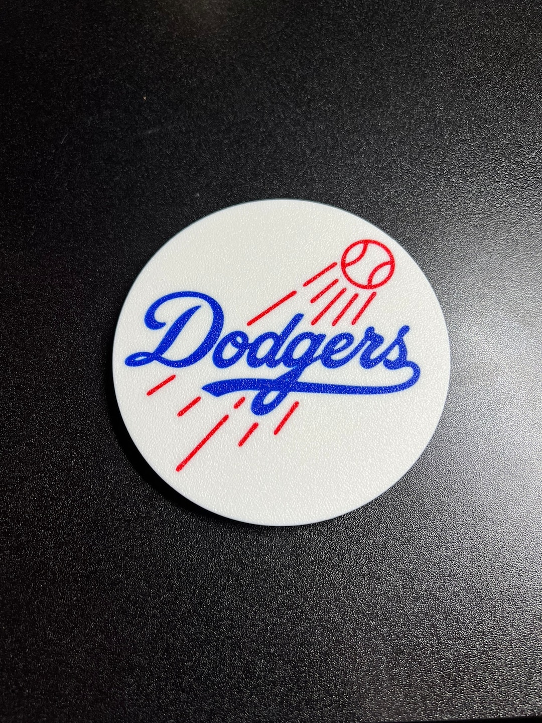 3D Printed Coaster - Los Angeles Dodgers - Etsy