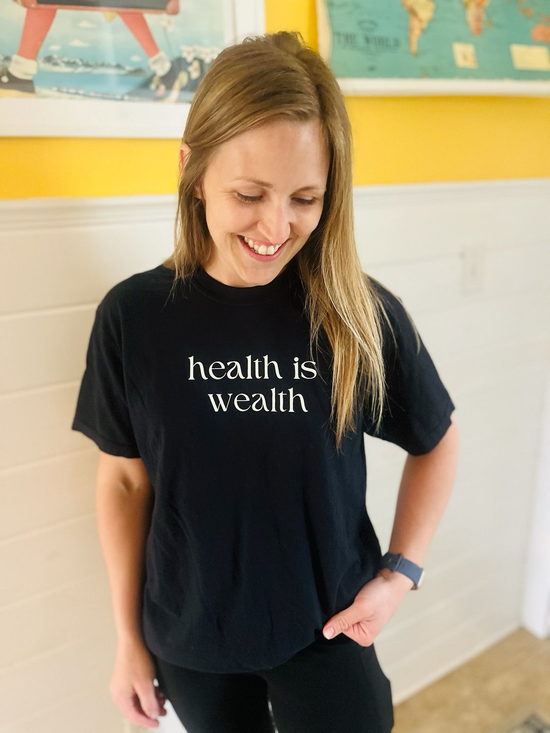 Health is Wealth T-shirt - Etsy