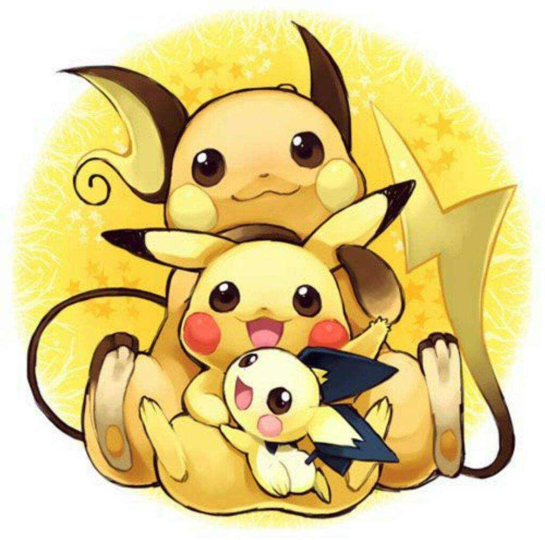 Evolution of Pikachu - Etsy