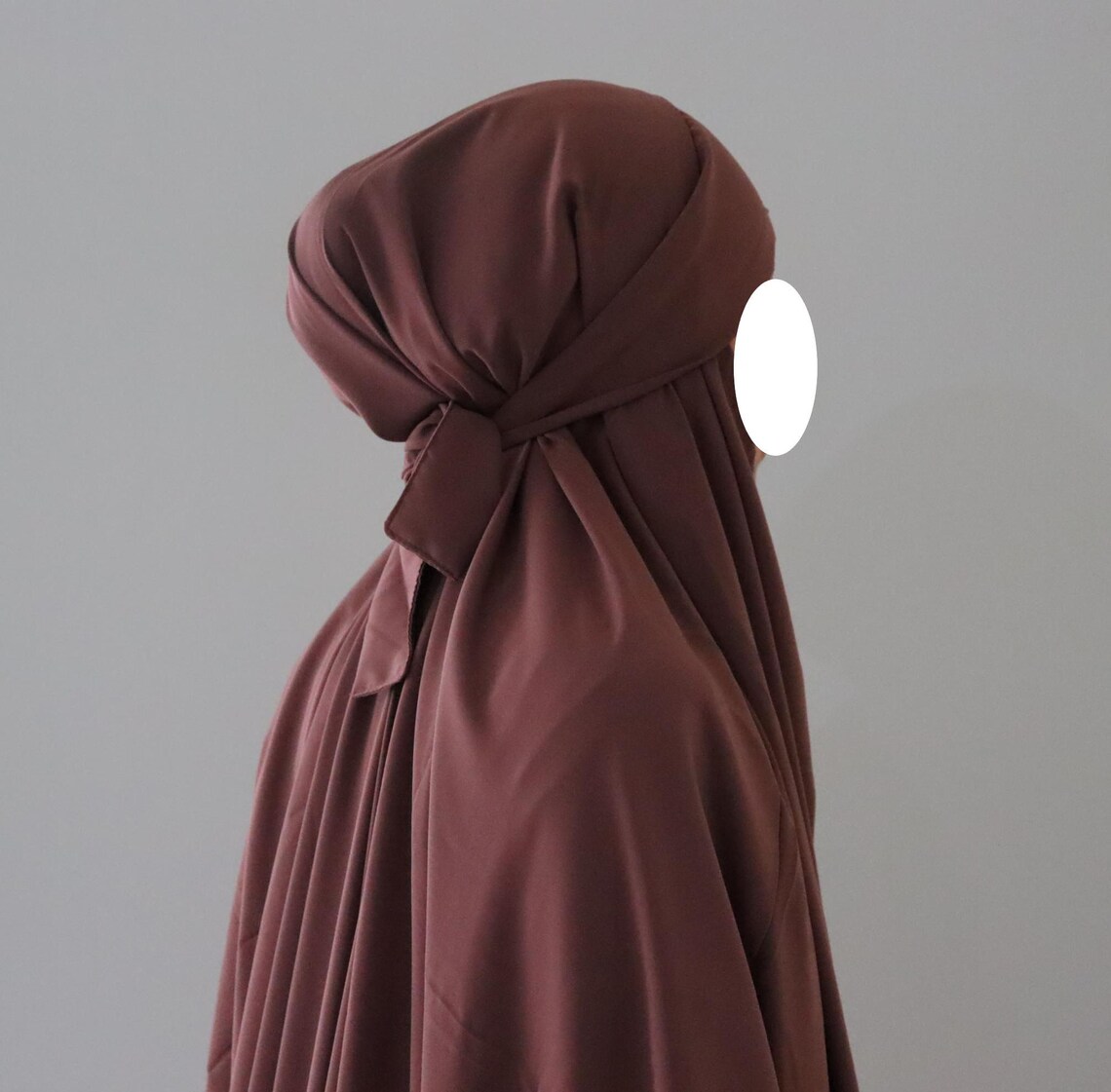 Overhead/one Piece French Khimar Convert to Niqab Muslim Prayer Outfit ...