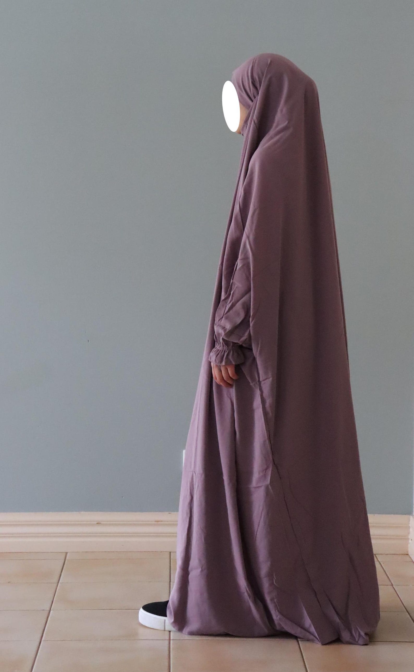 Overhead/one Piece French Khimar Convert to Niqab Muslim Prayer Outfit ...