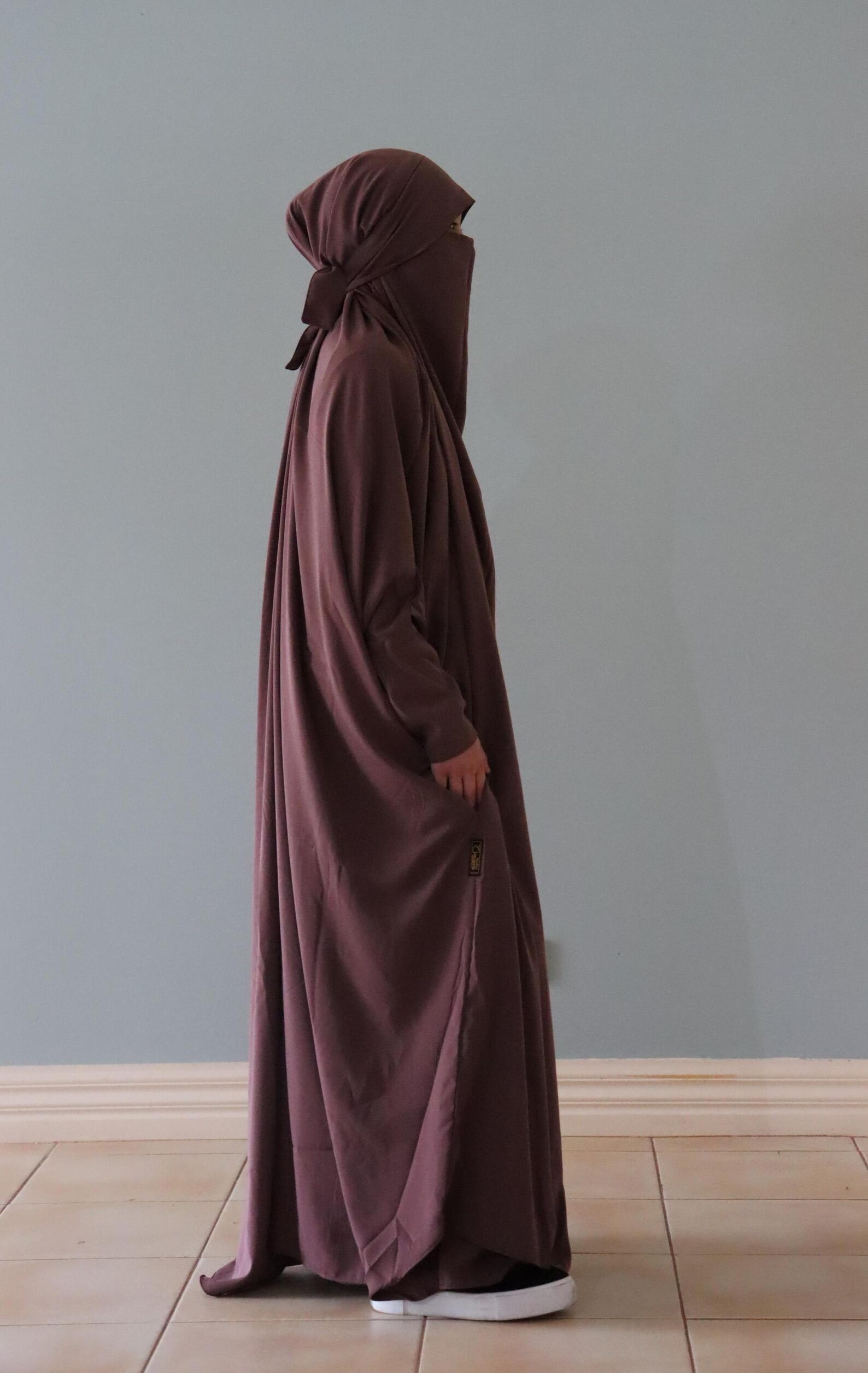 Overhead/one Piece French Khimar Convert to Niqab Muslim Prayer Outfit ...