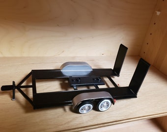 RC Trailer NEW Gooseneck Version, Toy Trailer, Model Trailer, 1/24, 1/ ...