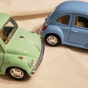 Retro Volkswagen VW Beetle Bug Light Blue Punch Buggy 3.75 Pull Back ...