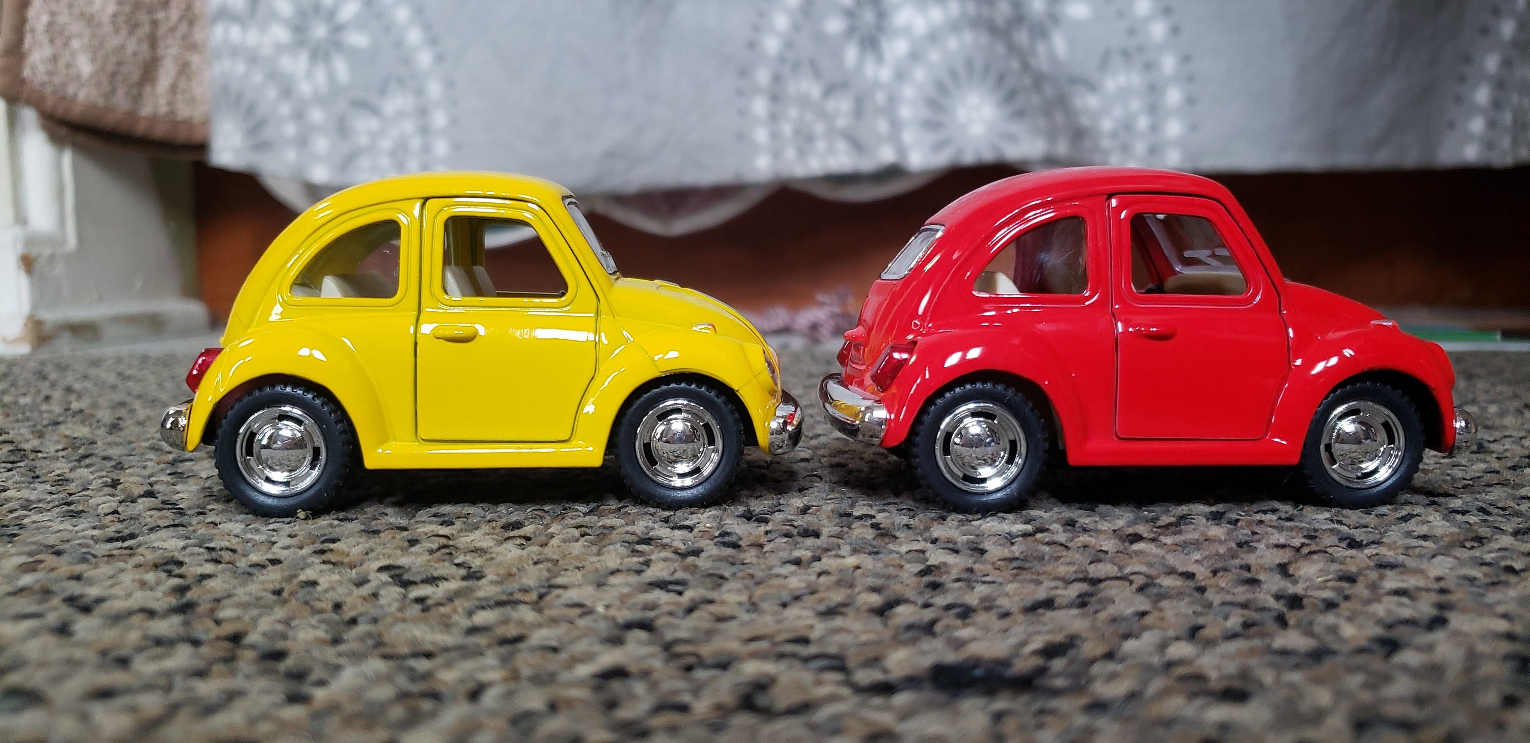 Retro Volkswagen VW Beetle Bug Red Punch Buggy 3.75 - Etsy