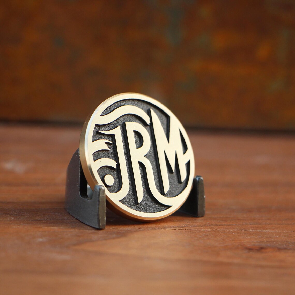 Inlay Brass Medallions - Makers Mark - Inlay Brass W/ Template ...
