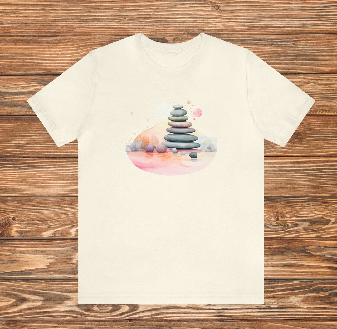 Mindfulness Minimalist Zen Garden Relaxing Tee Calming - Etsy