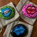 Kiss Lips Painted Rock - Etsy