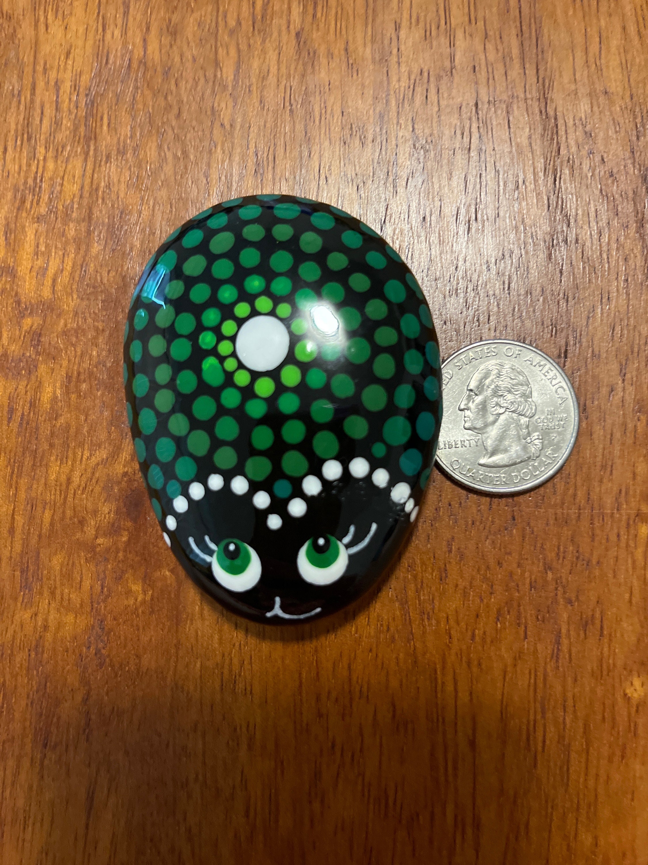 Ladybug Painted Rock - Etsy