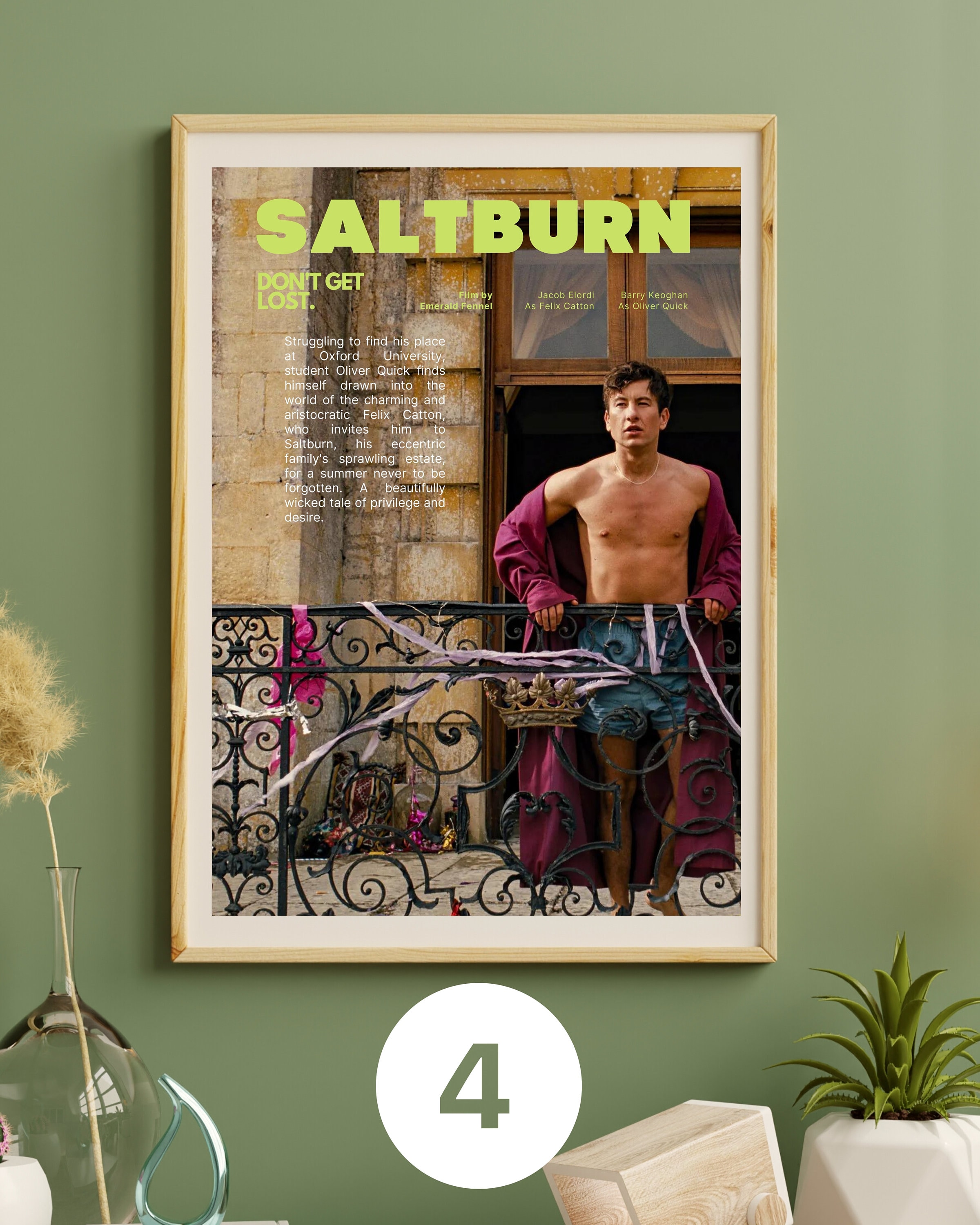 Saltburn Movie Poster, Saltburn 2023 Classic Movie Poster sold by ...