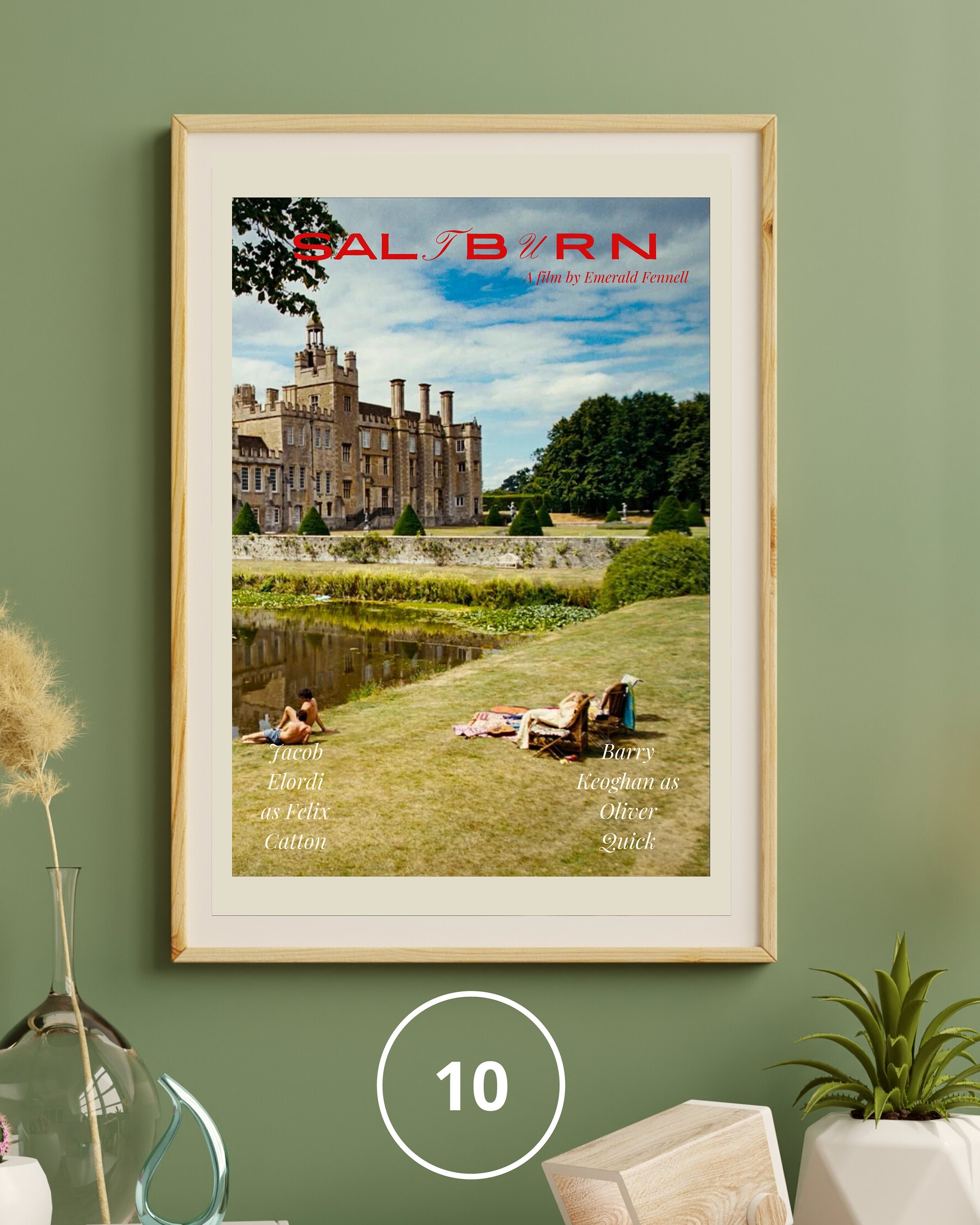 Saltburn Movie Poster, Saltburn 2023 Classic Movie Poster sold by ...